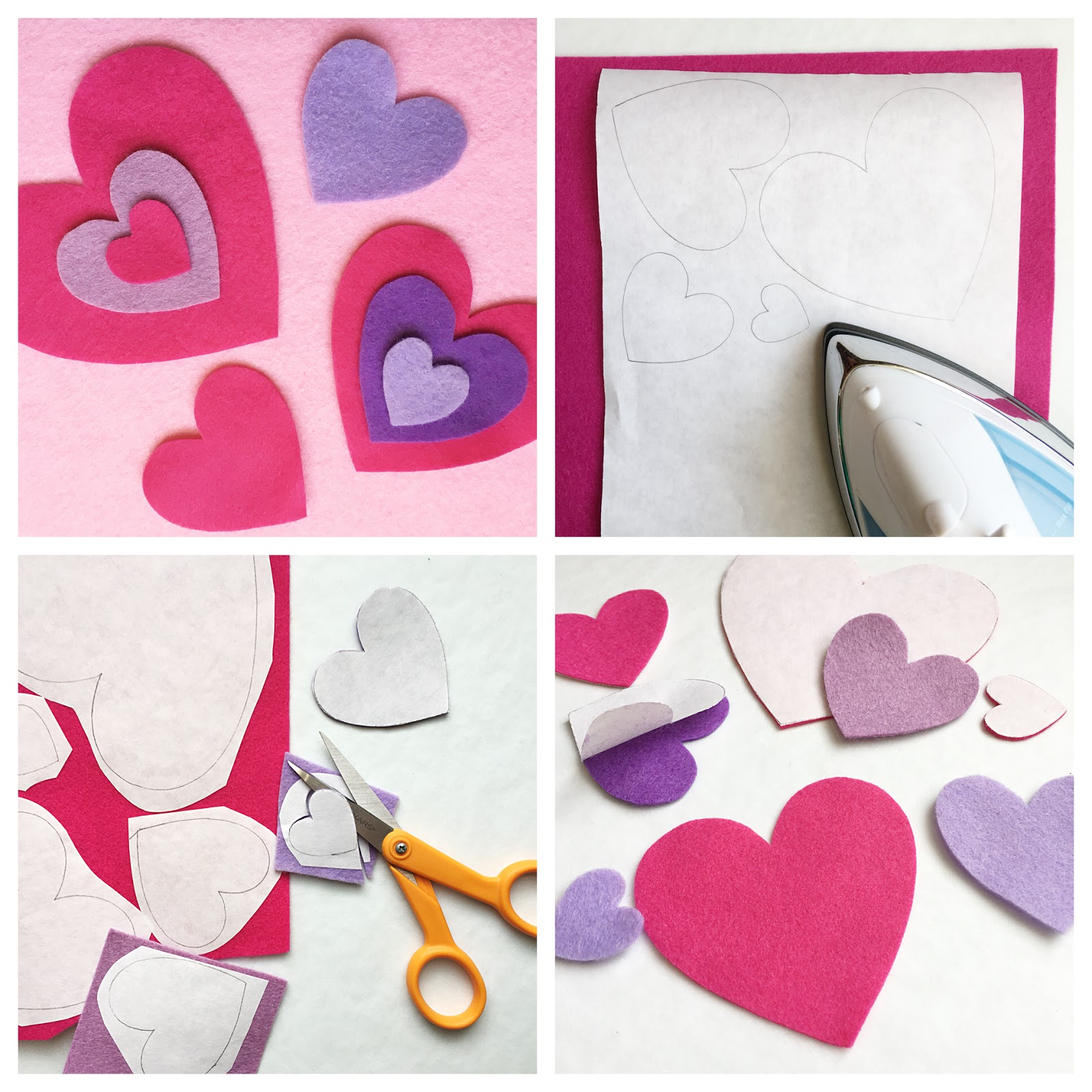 Tutorial: Cutting Felt Shapes with Freezer Paper
