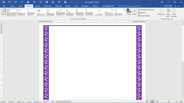 Tutorial Cara Menambahkan Page Border Di Microsoft Word 2016 | Media ...