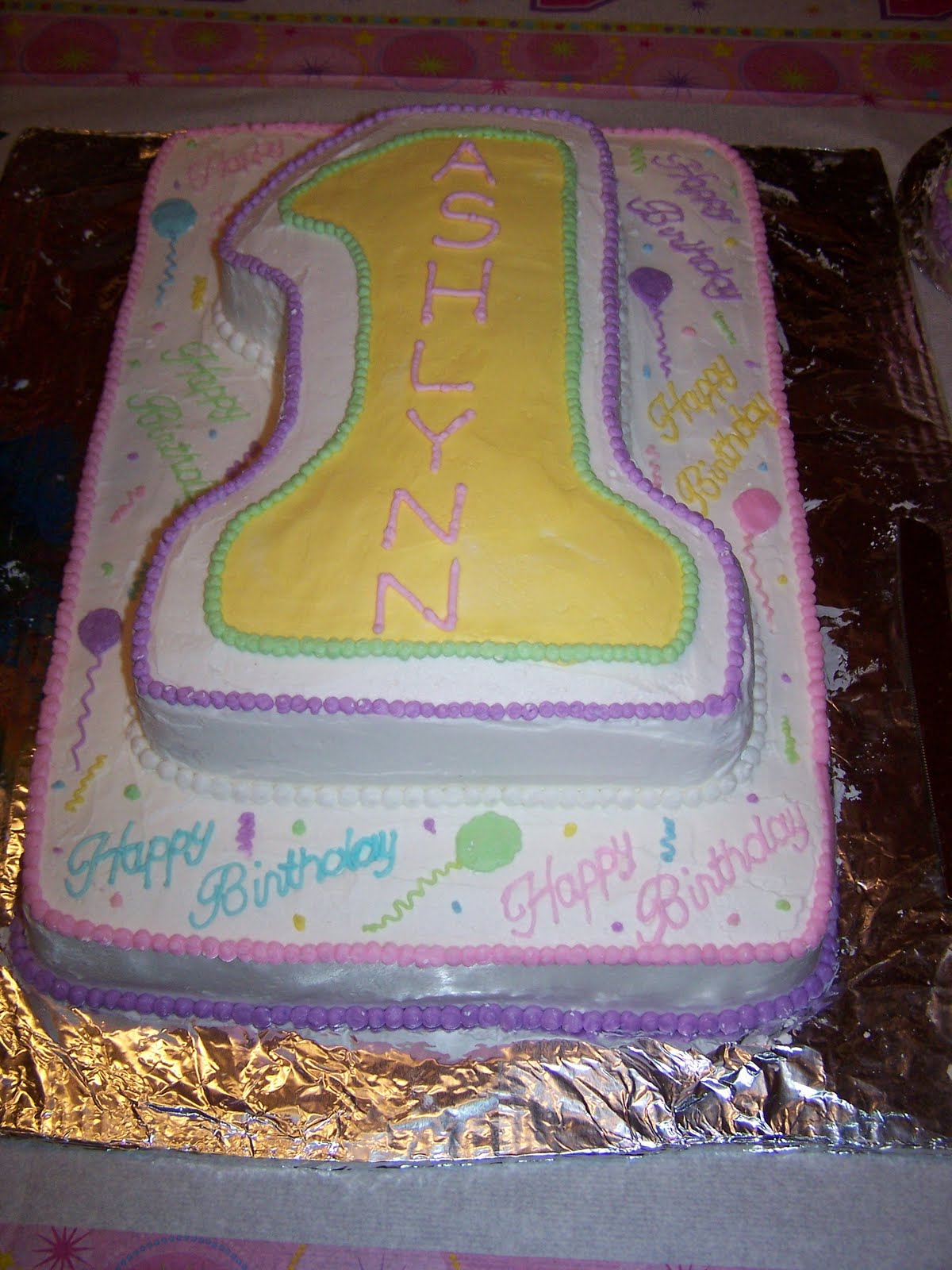 Heather Calvin Cakes: 1st birthday