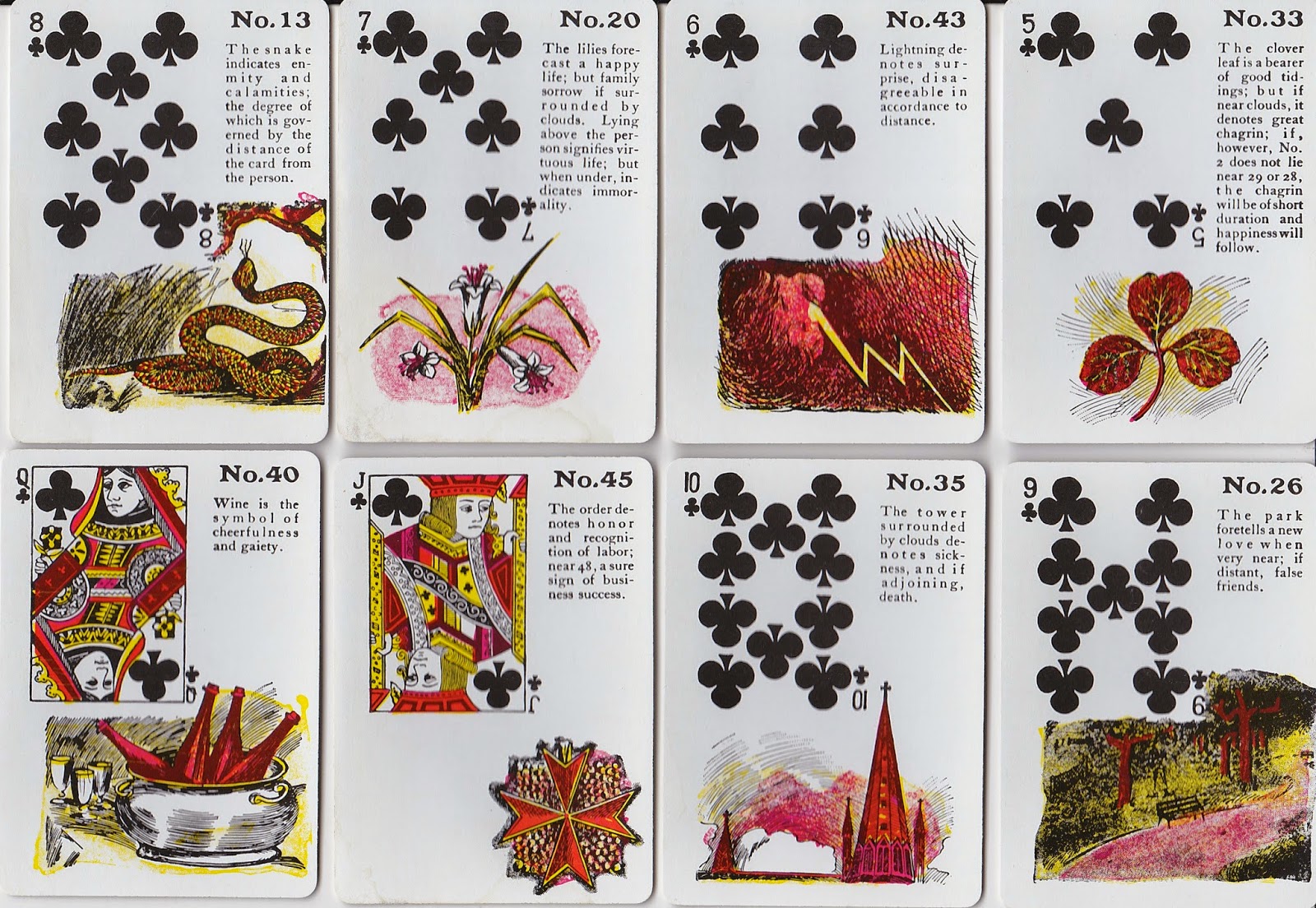 Garage Sale Finds: Gypsy Witch Fortune Telling Playing Cards