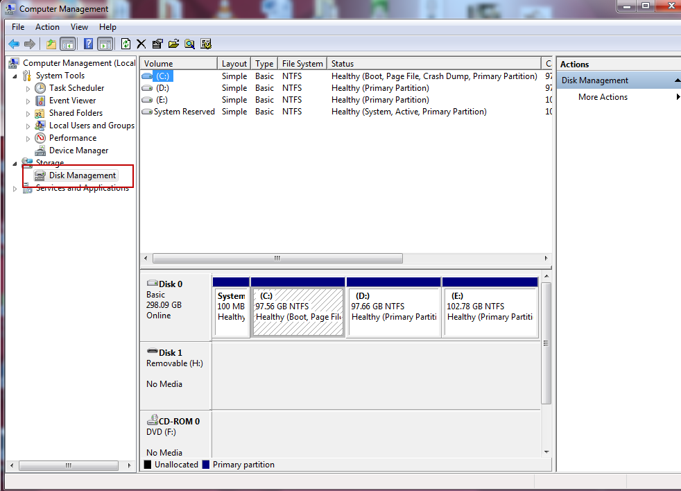 How to create a hard disk partitions?