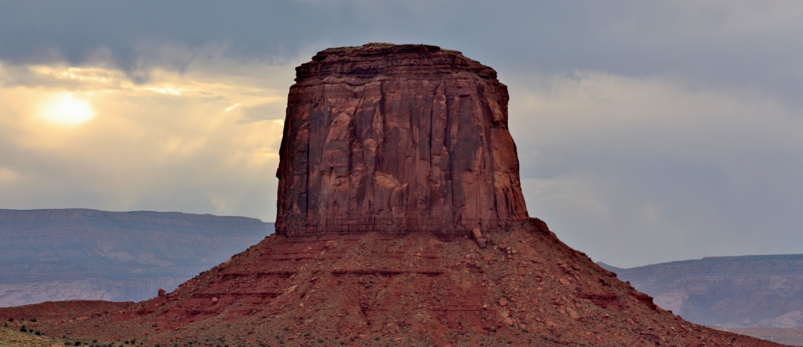 The Southwest Through Wide Brown Eyes: Monument Valley's Moving Shadows.