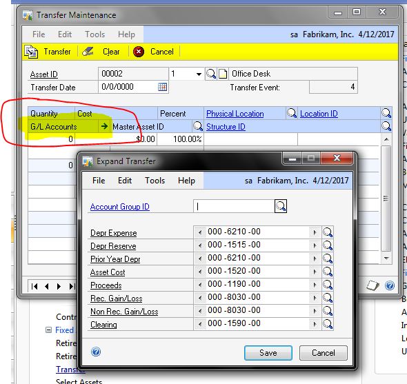 DynamicAccounting.net: Weekly Dynamic: Fixed Asset GL Account Transfer DynamicAccounting.net: Weekly Dynamic: Fixed Asset GL Account Transfer