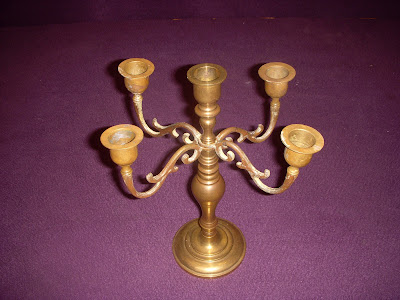 GALERI KRAF TEMBAGA: 6 JENIS KAKI LILIN TEMBAGA