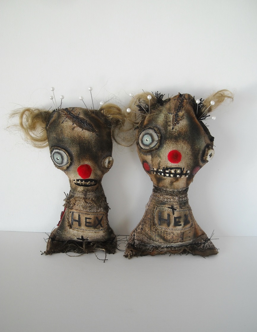 Junker Jane Monster Art Dolls: Hex Girls
