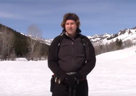 Bigfoot In The Snow Covered Mountains of Idaho