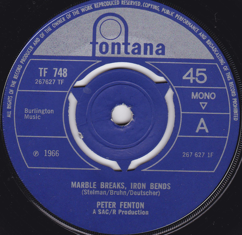 Left and to the Back: Peter Fenton - Marble Breaks, Iron Bends/ Small Town