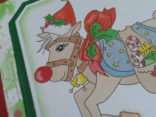 Ivy Leaf Crafts: Prancing Rudolph