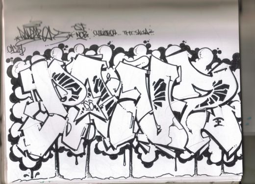 Graffiti Sketches | Best Graffitianz