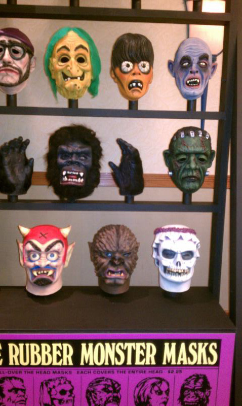 Monsterpalooza Theatre Mask Display - Part Two | Blood Curdling Blog of ...