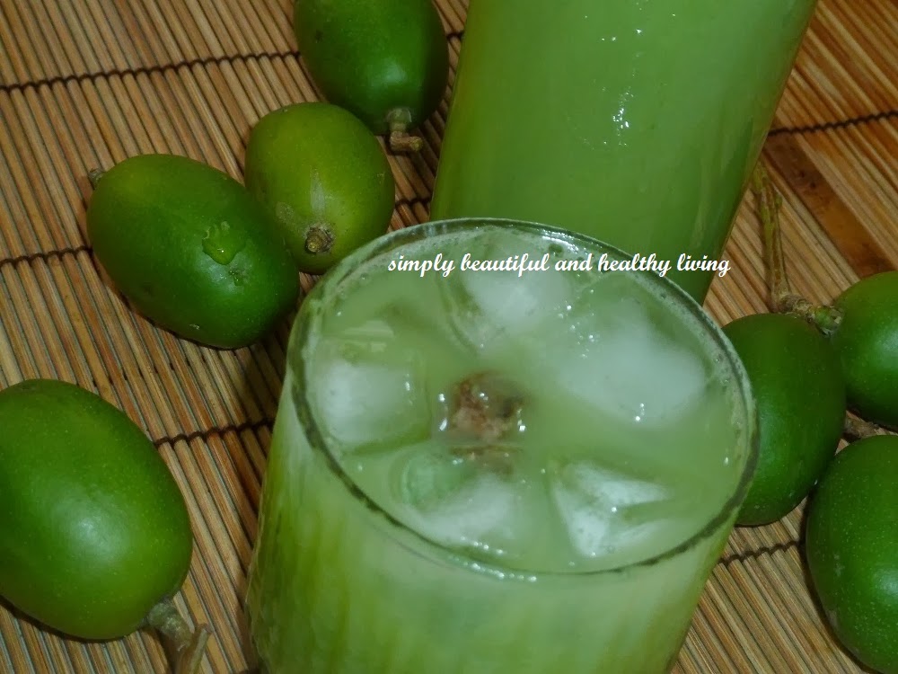 simply beautiful and healthy living: Refreshing Ampula Juice and Its ...