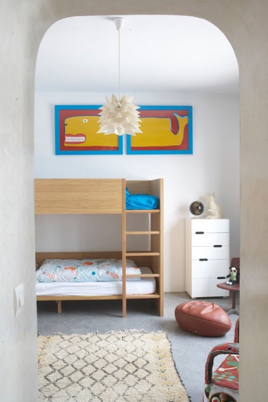 Decoración de interiores: Cuartos Compartidos para Niños