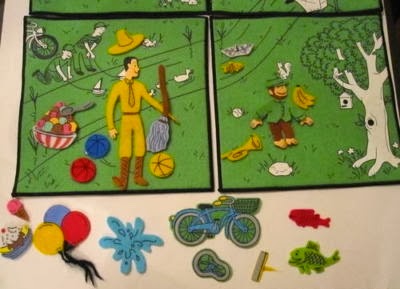 Curious George: Felt fun with George!