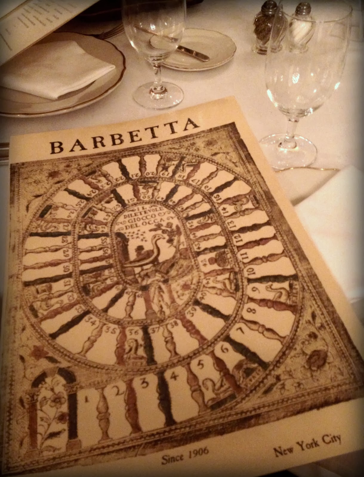 Reservation: Dinner at Barbetta Restaurant