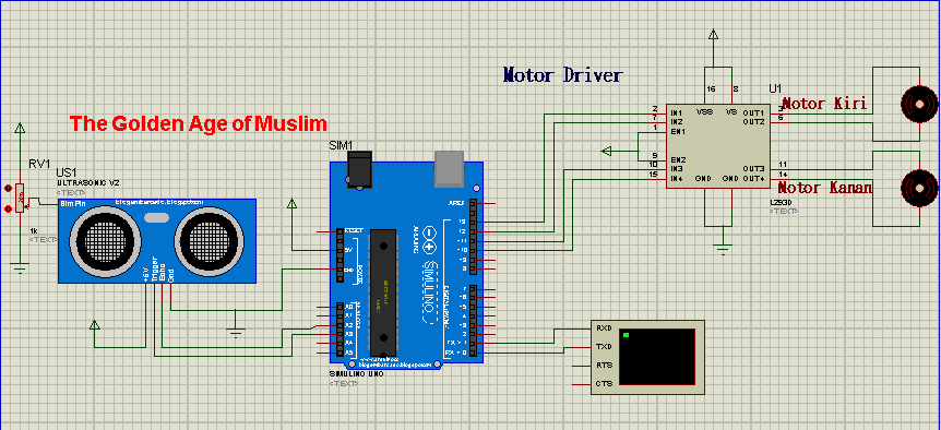 How To Create Mobile Robot Avoider With Hc Sr04 Distance Sensor Fikri Ibrahim N