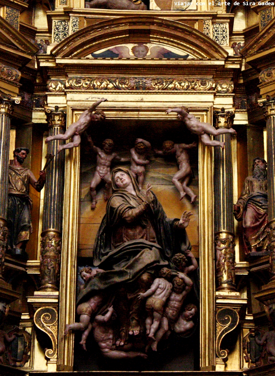 El retablo mayor de la catedral de Astorga, en León, obra cumbre de ...