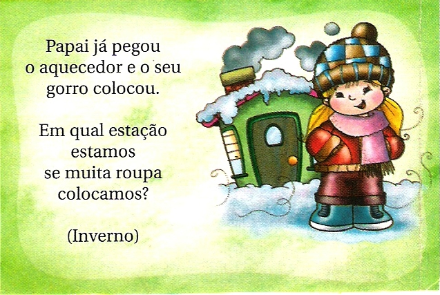 Educação Solidária: Adivinhas de Inverno