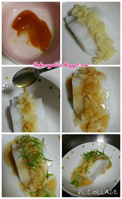 The Fussy Palate: Steamed Cod Fish with Minced Garlic
