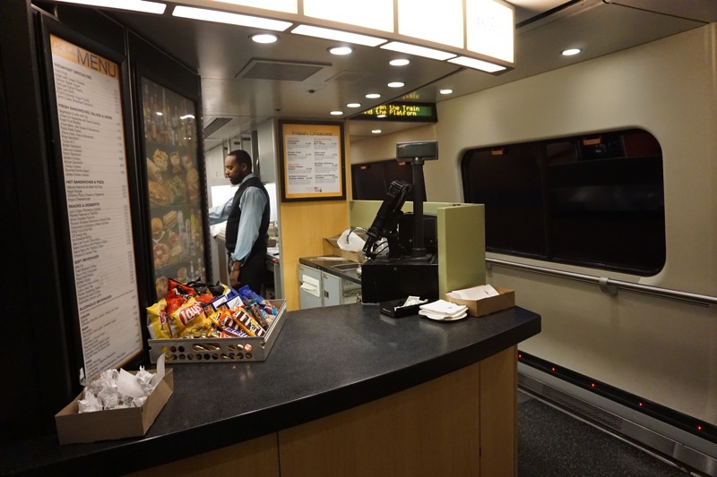 Watch Me Eat: Amtrak Acela Food