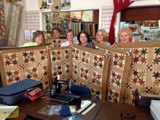 Quilting at the Cherry Pit