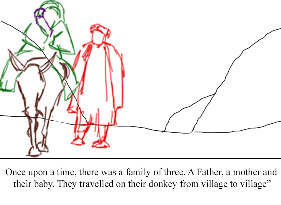 Aesthetic: A 5 panel story.