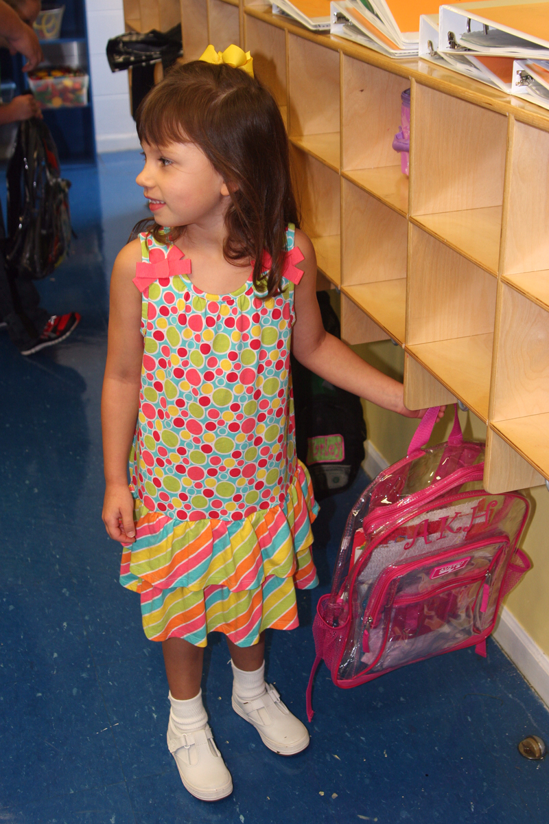 Heather's Happiness: Audrey's 1st Day of Kindergarten