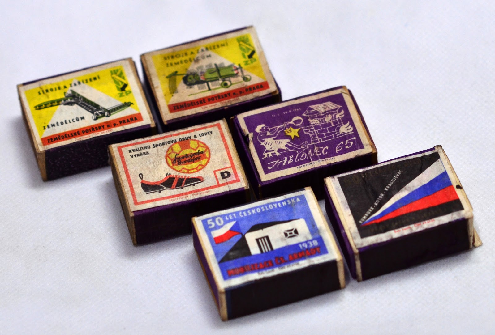 MATCHBOXES AND LABELS COLLECTION: January 2013