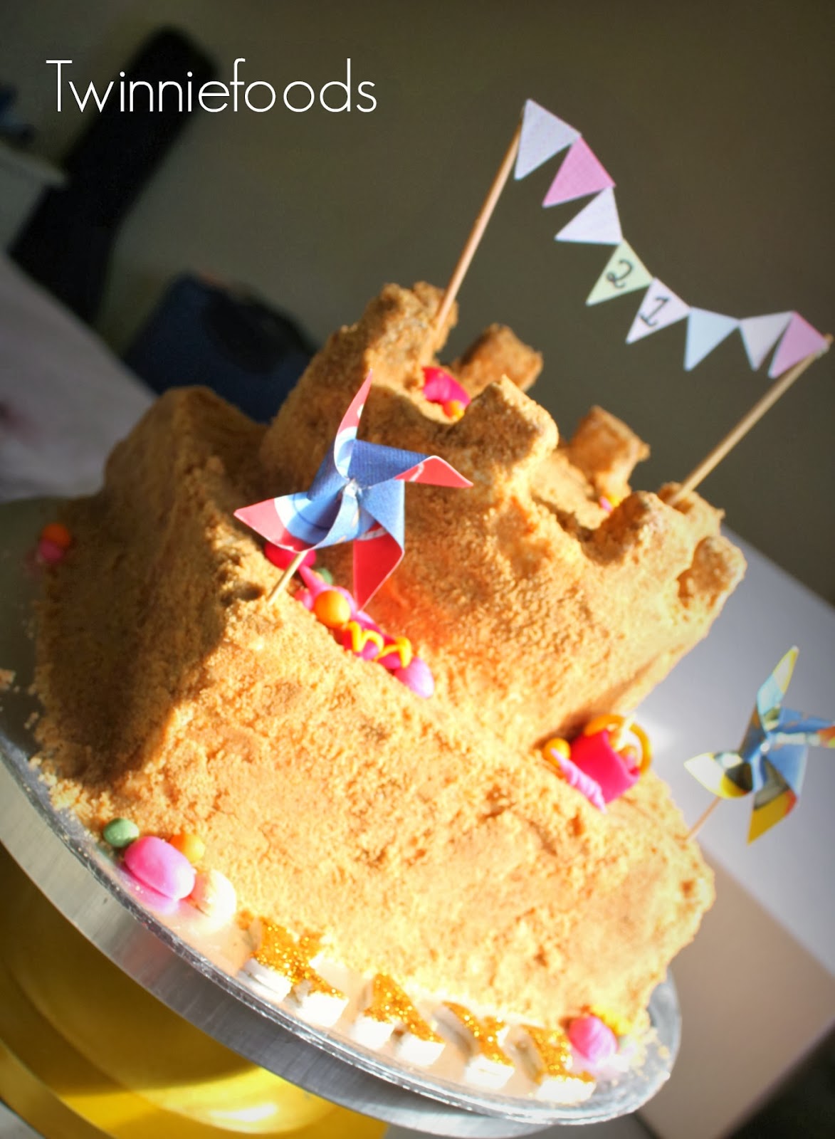 SANDCASTLE CAKE - TwinnieFoods