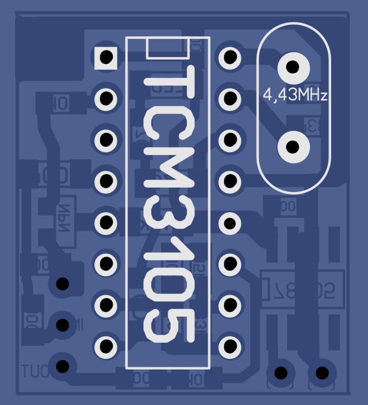 SQ5EKU: TCM3105 - jako prosty doping dla urządzeń dekodujących APRS