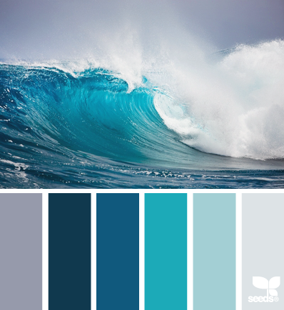 StylishBeachHome.com: Paint Your Home with Coastal Colors: Watery blues