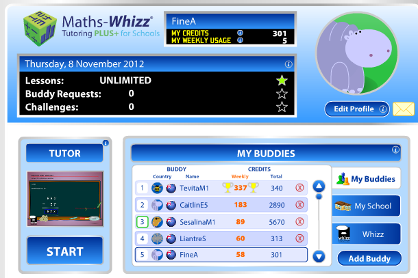 Fine : My maths whizz