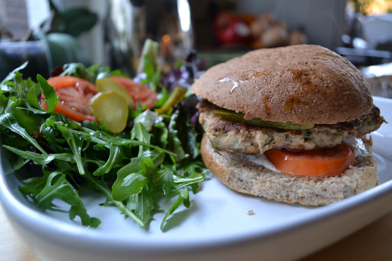 A Panela da Piuly: Hamburger de Peru(a) Light para a Júlia Neves!