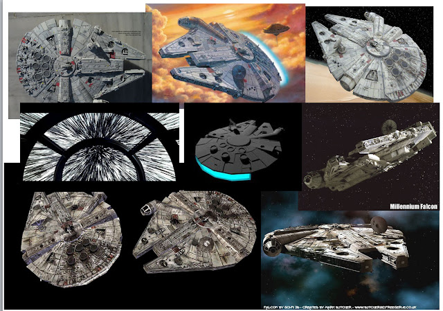 3D Animation: Millenium Falcon