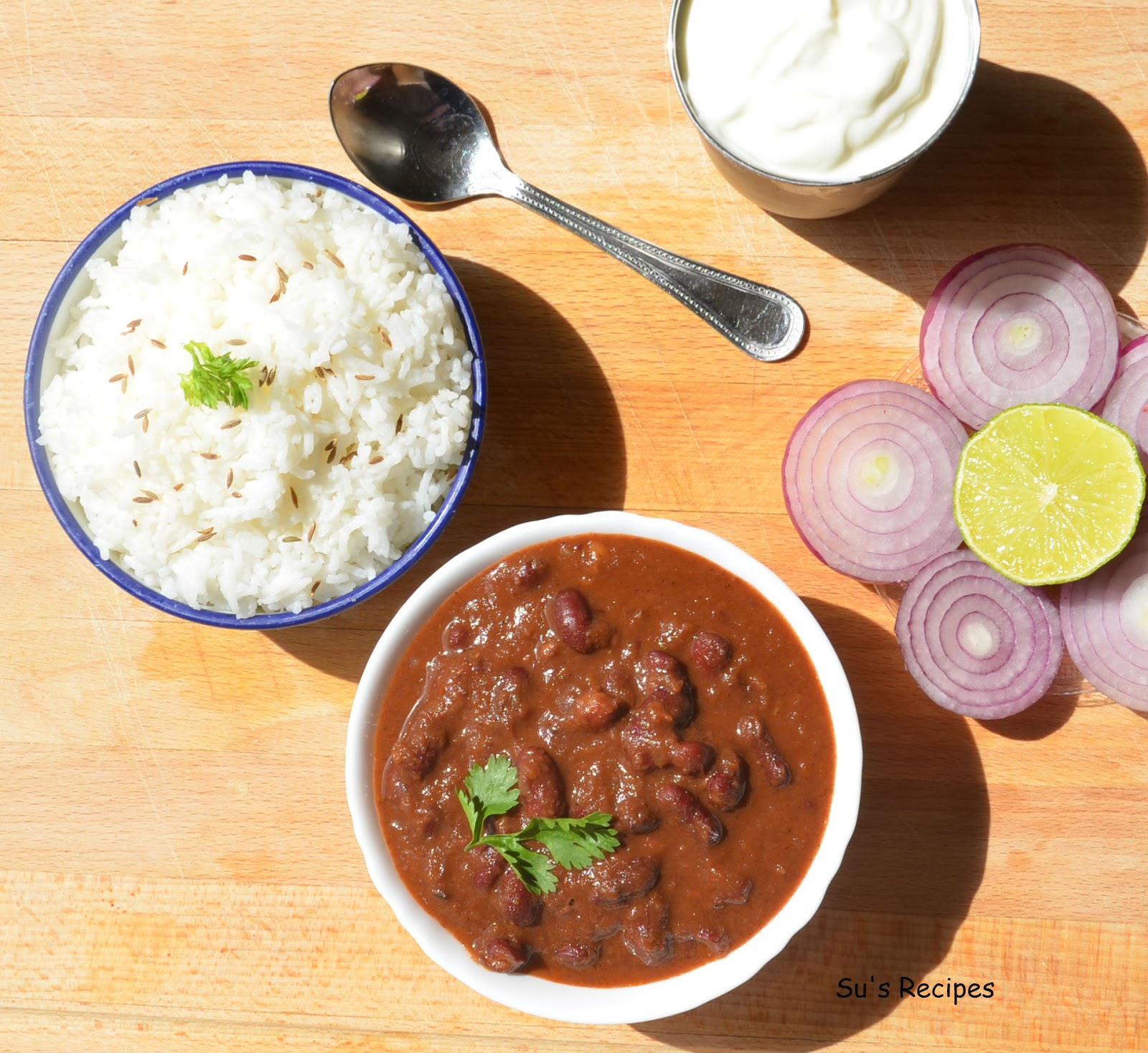 Su's Recipes: Rajma Masala