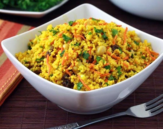 Hanneica's Kitchen: Curried Couscous Salad