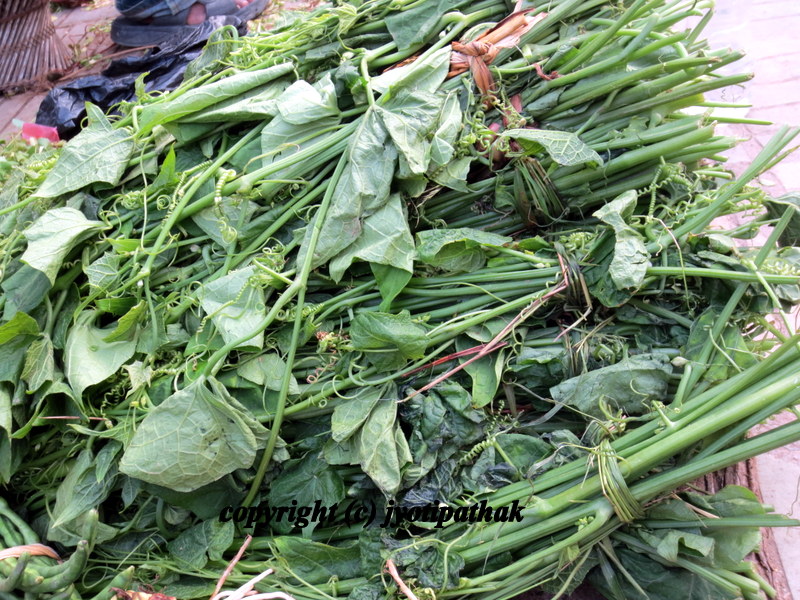 Taste of Nepal: Green Leafy Vegetables - साग-पात हरु - (Part 1)
