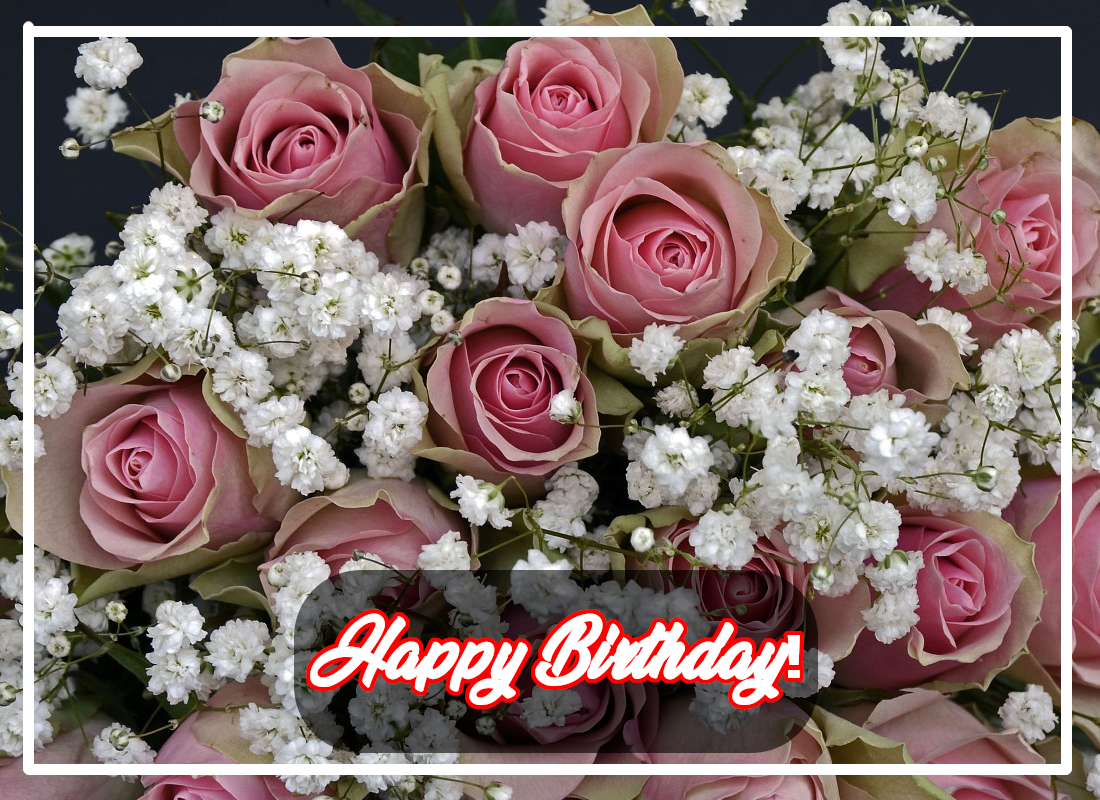 Beautiful Collection of June Birth Flower Rose & Honeysuckle - S 4 You