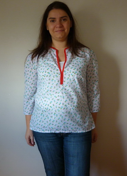 AS MINHAS COSTURAS: Tunica 191 Burda Alemã