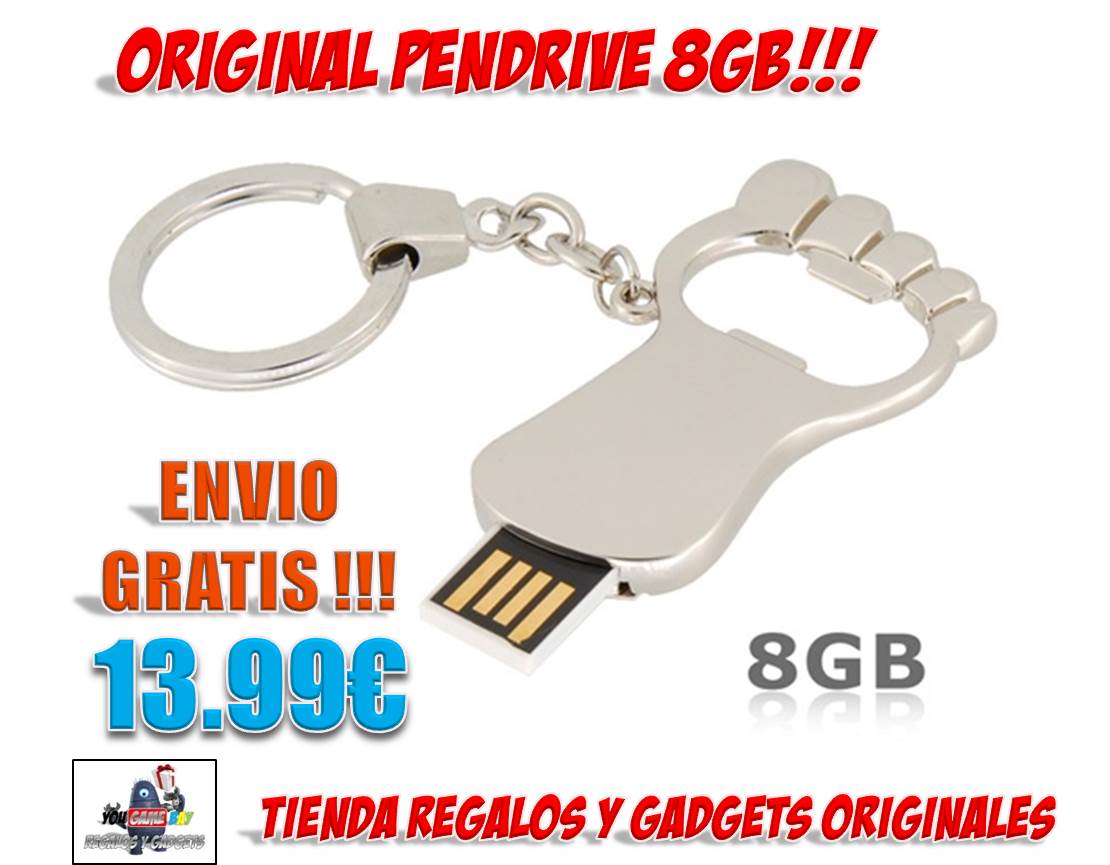REGALOS Y GADGETS ORIGINALES Y BARATOS: MEMORIAS PENDRIVE USB CON ...