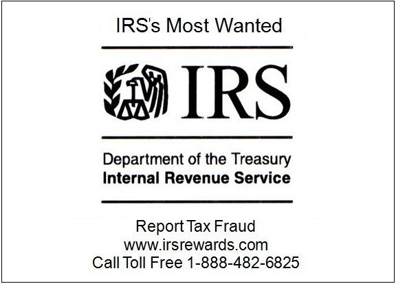 IRS's Most Wanted - Report Tax Fraud: Joseph Rizzuti, Florida ...