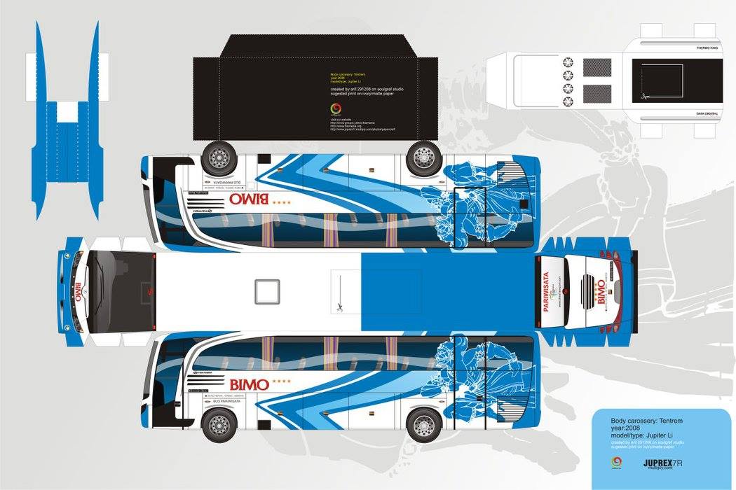 Kumpulan papercraft mobil - Desain Hidupmu