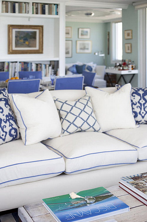 Blue and White Monday -- "If I Had a Beach House"