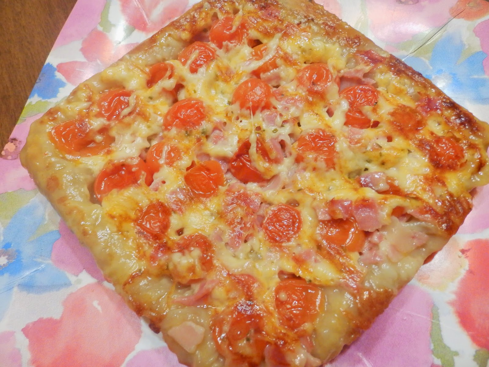 Pizza del revés