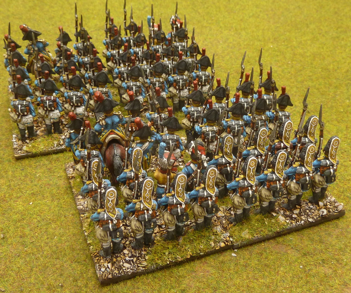 Lace 'n Big Hats: 28mm Napoleonic Spanish Line infantry and Foreign ...