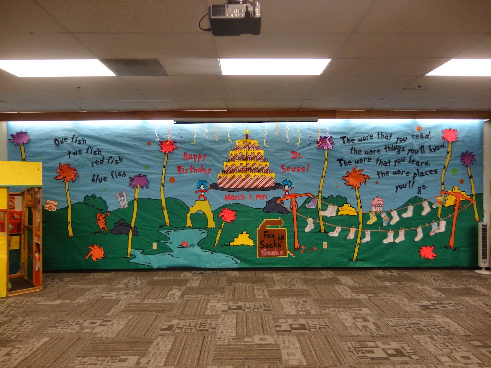 Simply Erin: Dr. Seuss Bulletin Board