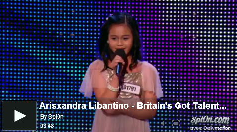 Amazing Talent Arisxandra Libantino - Britain's Got Talent 2013 | Amazing Pictures and Videos