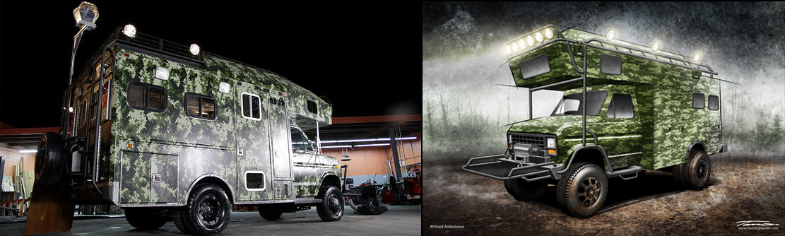 Highlander Concept Rendering: Rock My RV Renderings