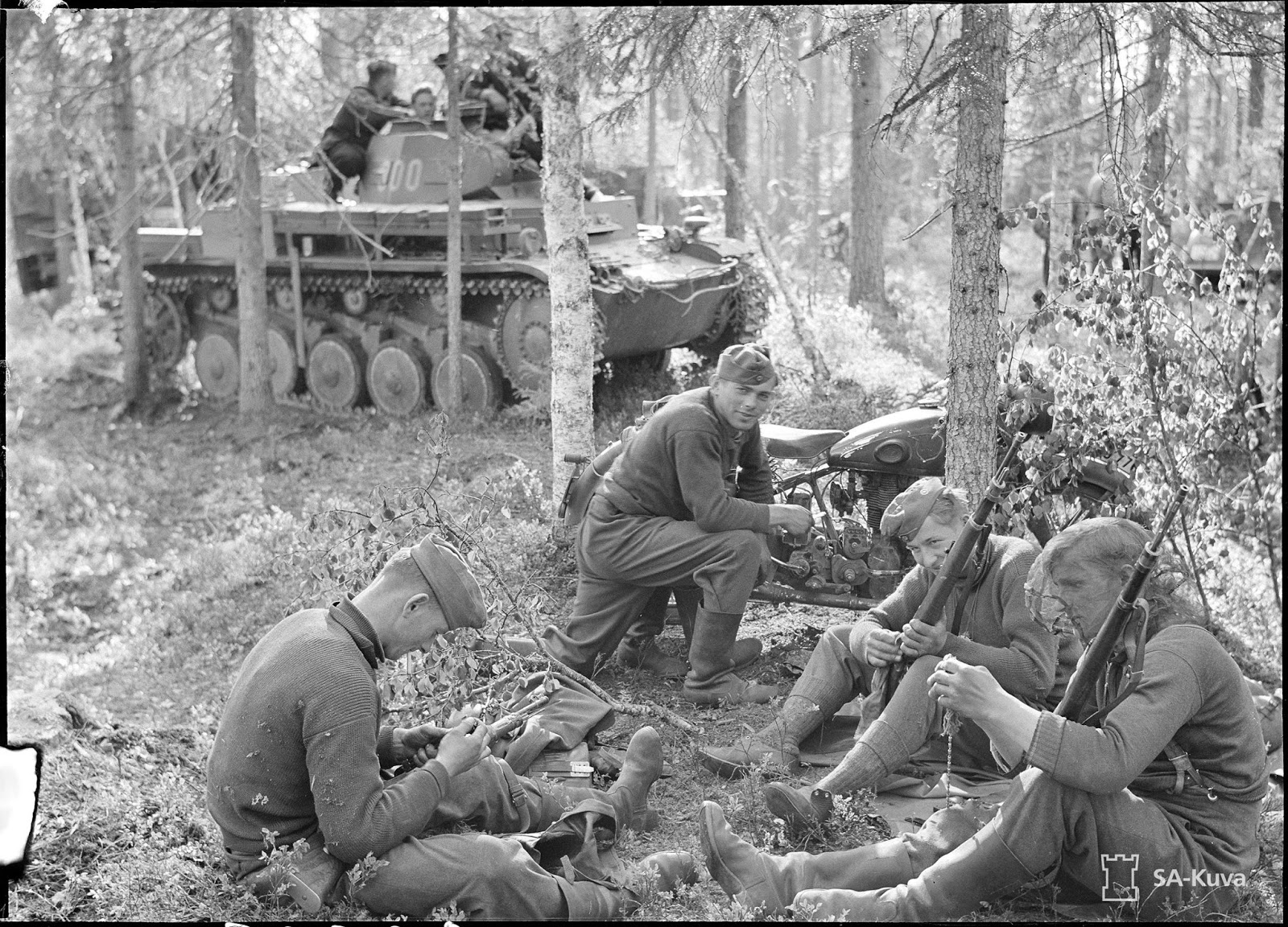 Armour force / Panssaroitu voima : 6th SS Mountain Division Nord