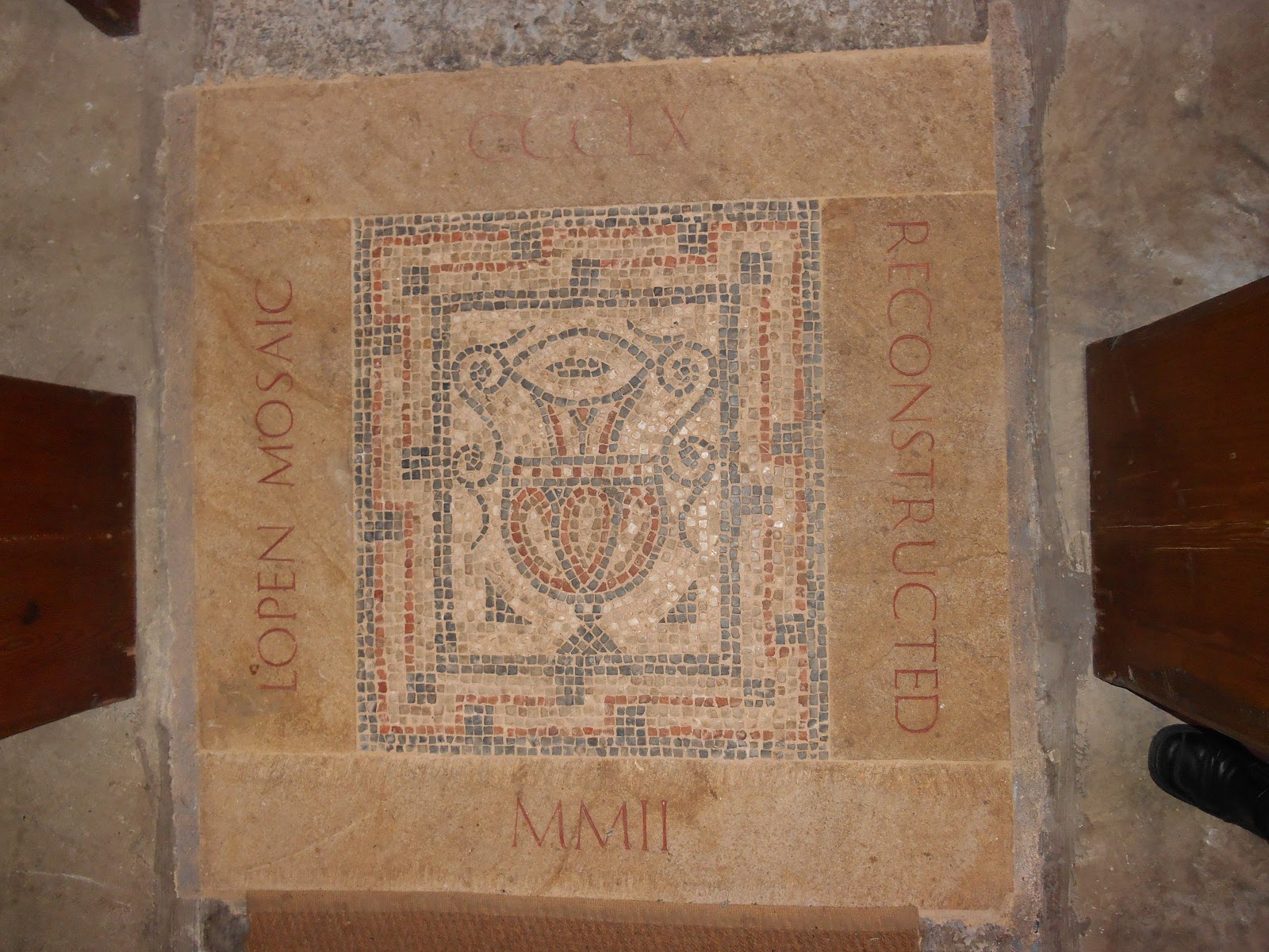 Off the Beaten Track in Somerset: Romano-British Mosaic, Lopen