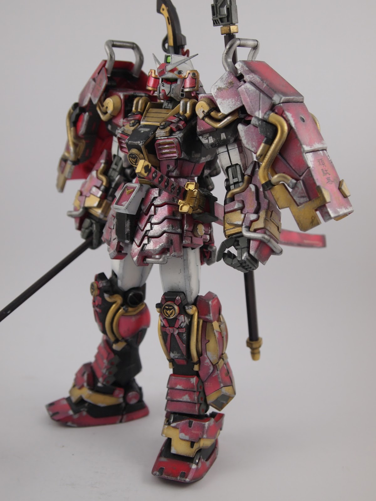 Arashi no Kumo: Painted Kit: 1/100 MG Shin Musha Gundam